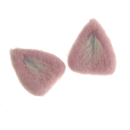 6 pairs Handgemaakte Wolvilt Konijnen Oren Katten ... – Vicedeal