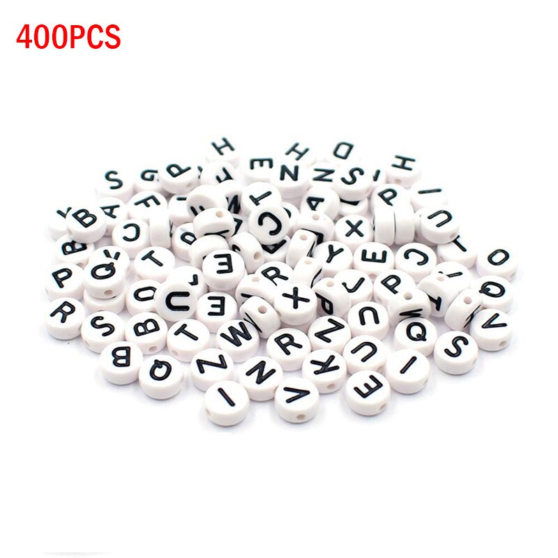 400pcs Doreen Box Acrylic Spacer Beads 26 Alphabet... – Grandado