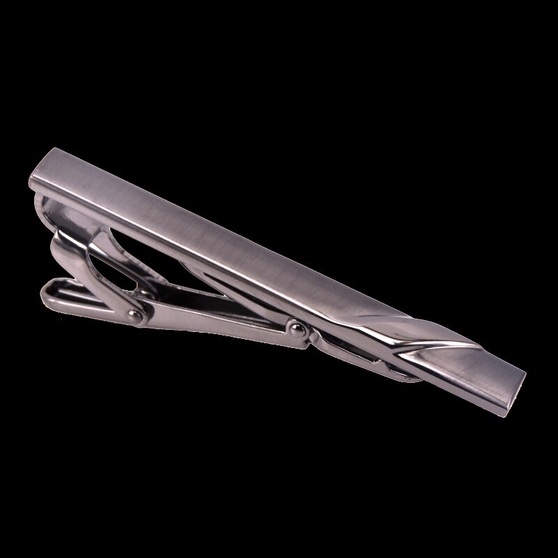 Pinza de corbata negra para hombre, joyería de , c... – Grandado