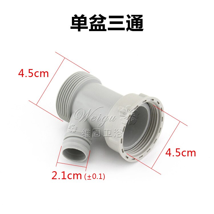 Wash basin overflow pipe Rectangular joint hose Ki... – Grandado
