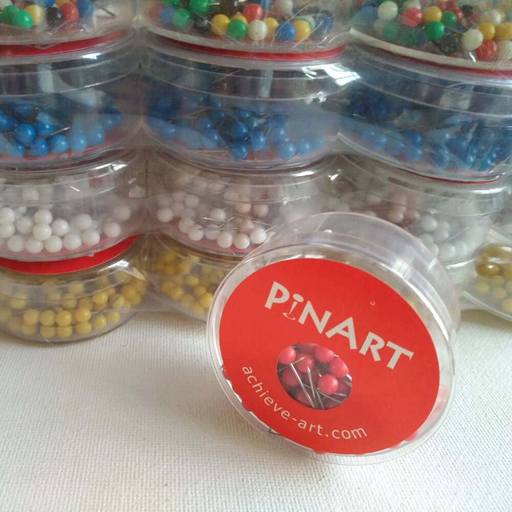 100Pcs Push Pins Round Head Map Tacks with Stainle... – Grandado