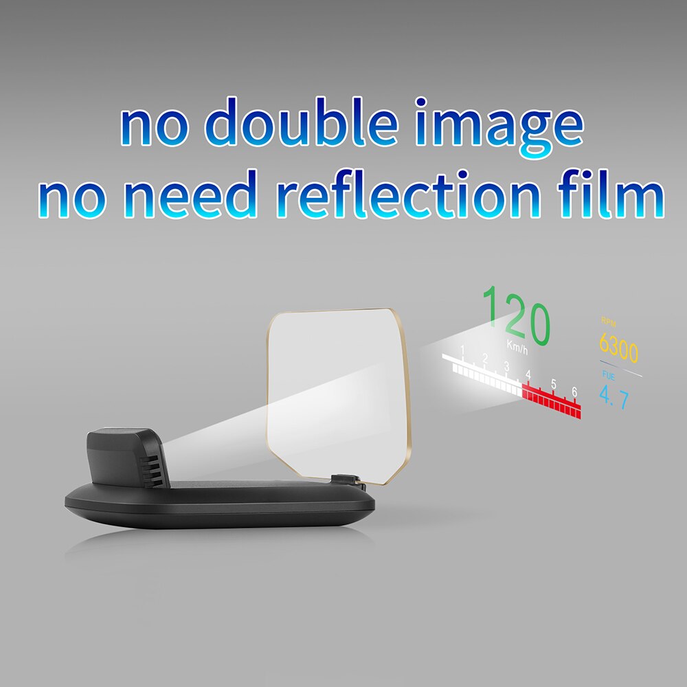 Head Up Display Car OBD Hud Display OBD+GPS Dual S... – Grandado