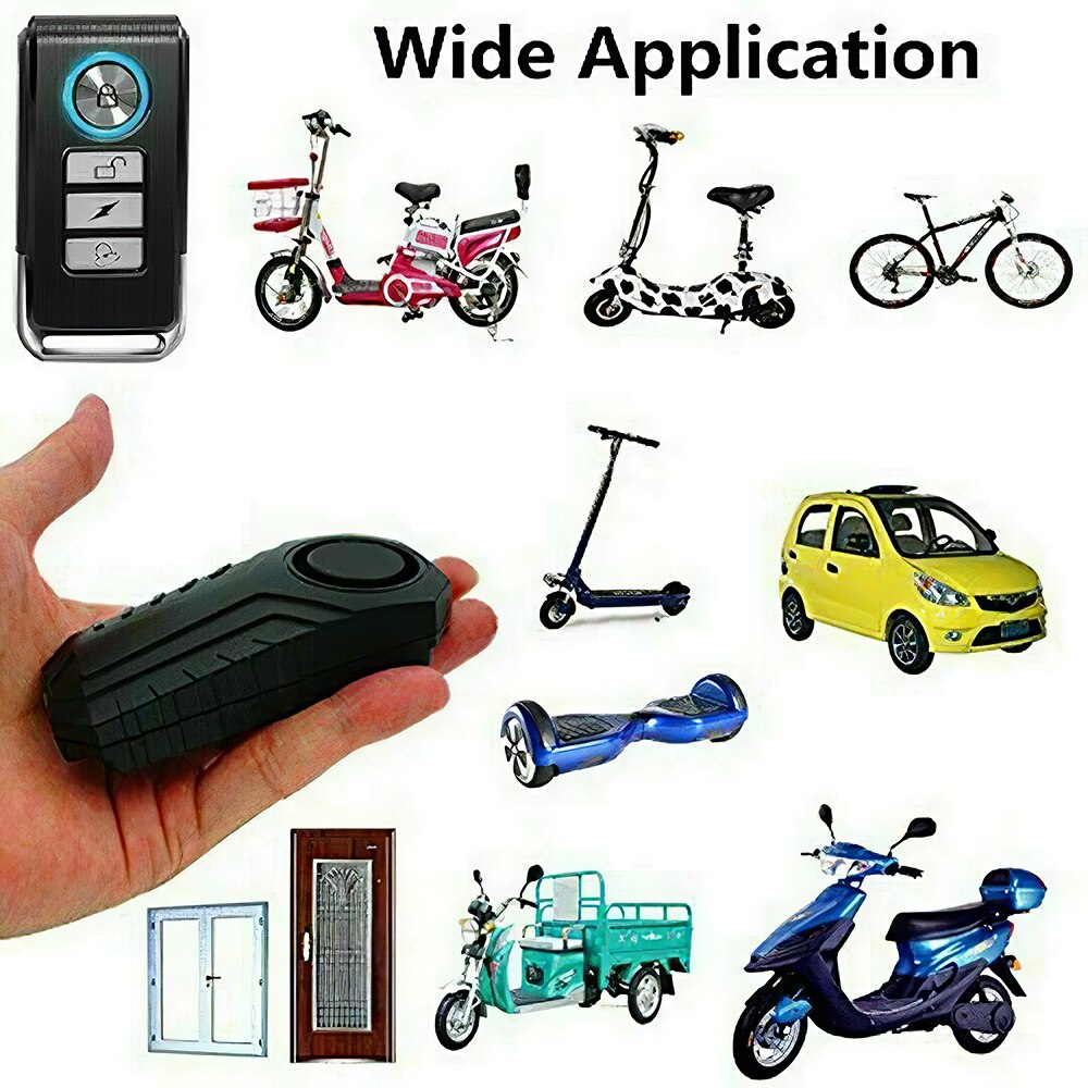 Wireless Bicycle Bike Anti-Theft Alarm Security Re... – Vicedeal
