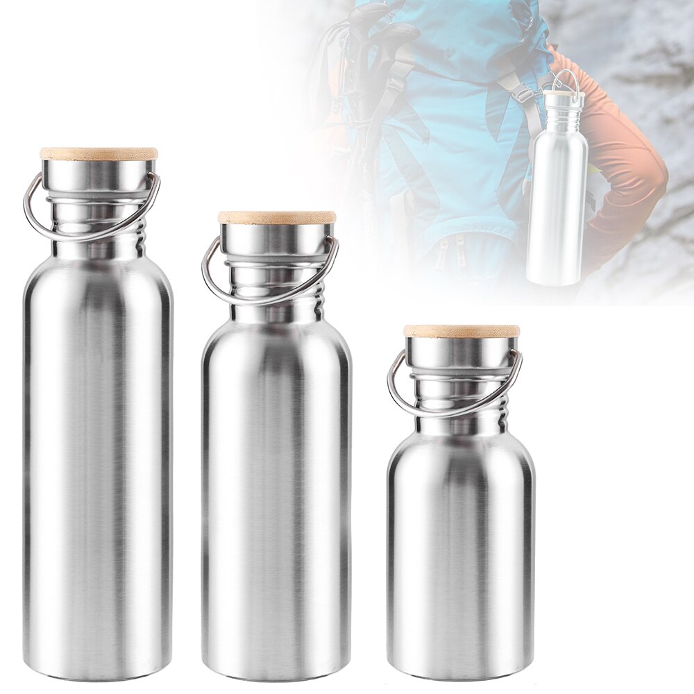 Rvs Sport Water Fles Fles Jar Mijn Fles Geweldig V... – Vicedeal