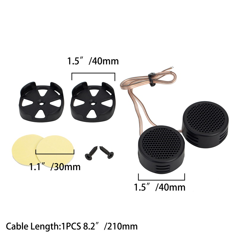 4 Pcs/set Universal Car Tweeter Loudspeaker 500W B... – Grandado