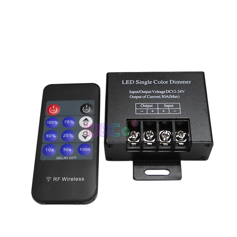 11Key RF 30A LED Single Color Dimmer DC12V-24V led... – Grandado