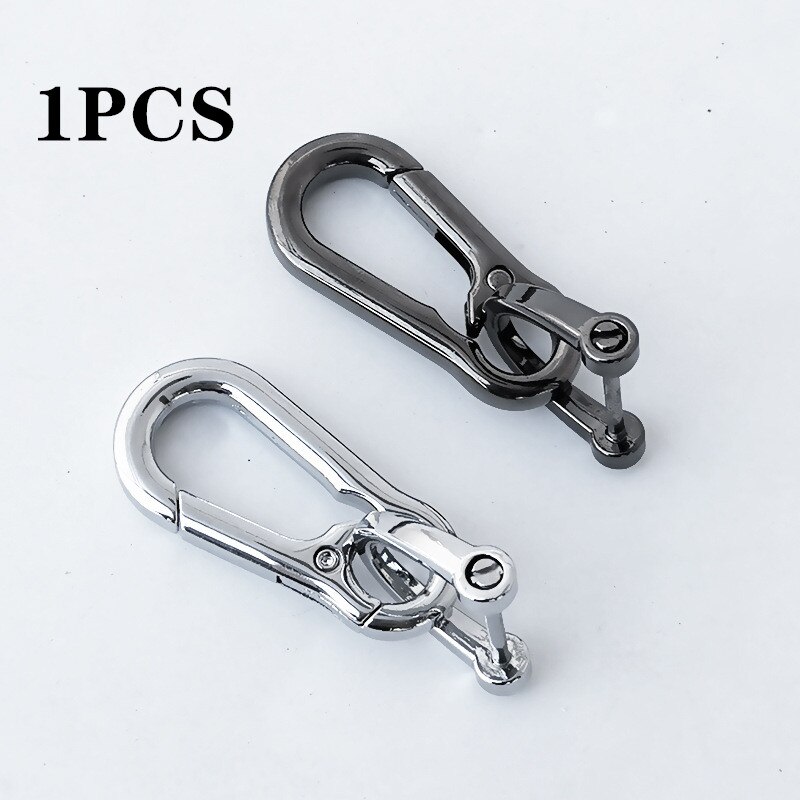 1 simple metal car key chain, waist hanging, mount... – Grandado