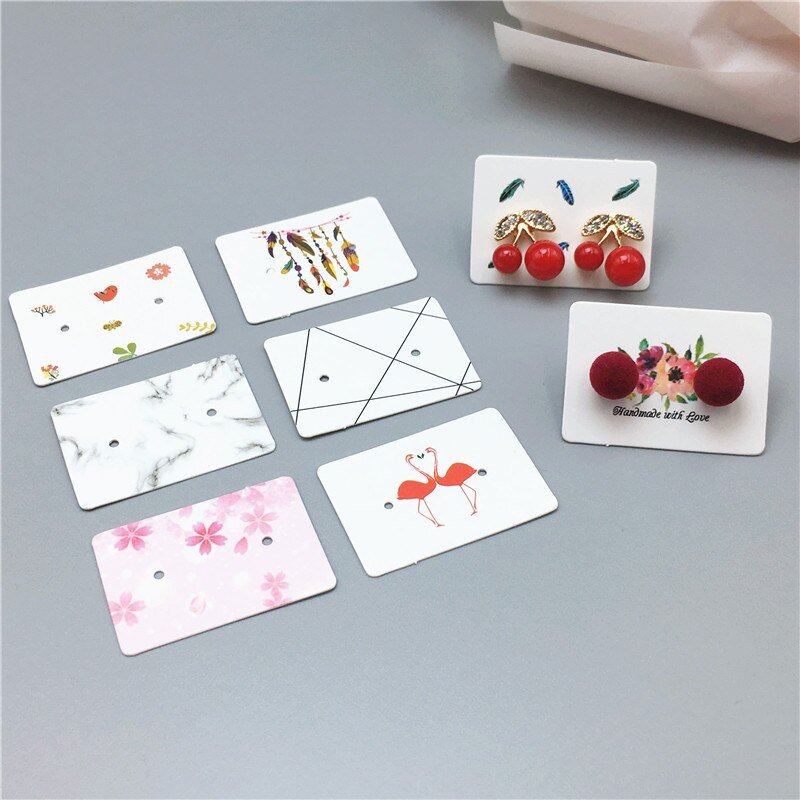 200Pcs 2.5x3.5cm Paper Earring Packaging Cards Mul... – Grandado