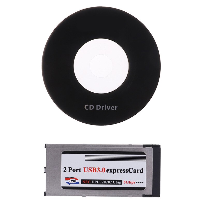 Dual 2 Port USB 3.0 Express Card 34mm Slot Express... – Grandado