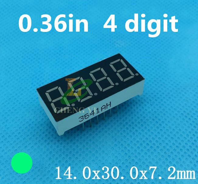 0.36 Inch Led Display Common Anode 4 Bit Digital T... – Grandado 0.36 Inch Led Display Common Anode 4 Bit Digital T... – Grandado