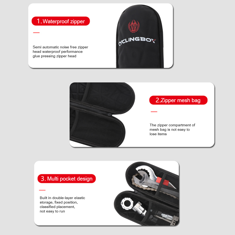 Cyclingbox Pu + Eva Fiets Tool Opslag Fles Capsule... – Vicedeal