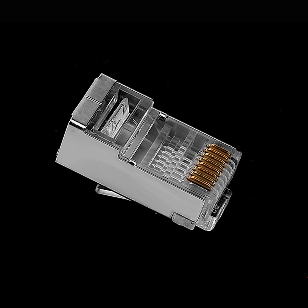 Cat5e RJ45 Plug Ethernet Cable Connector Male Netw... – Grandado