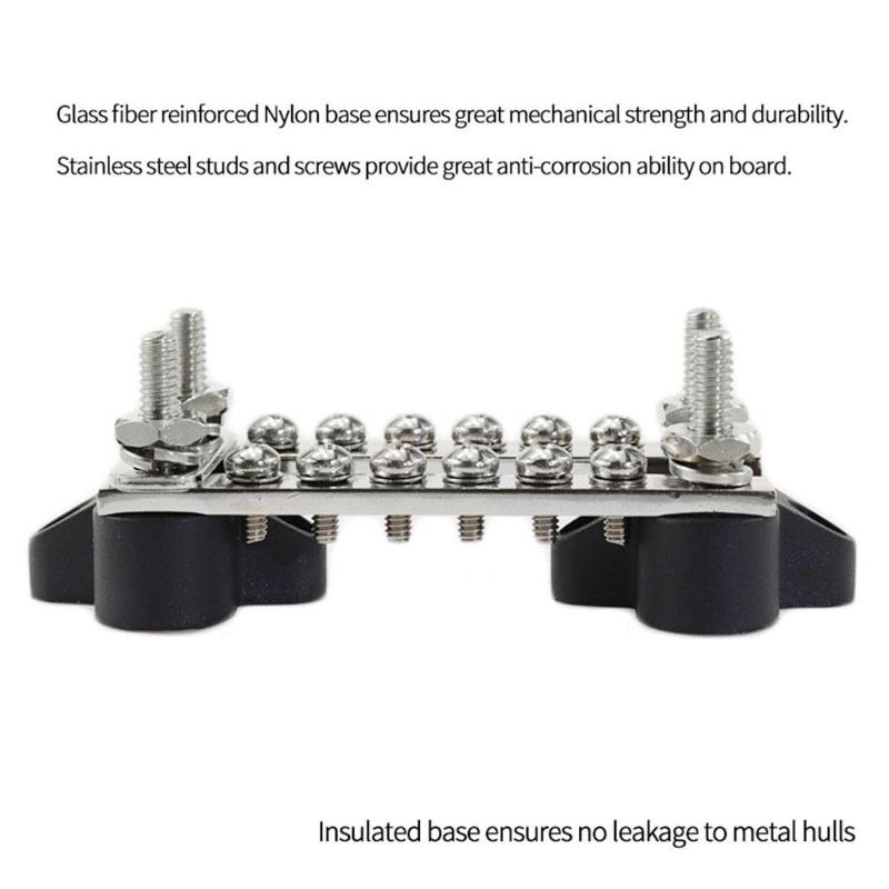 16 manier Bus Bar Distributie Blok 12xM4 4xM6 Schr... – Grandado