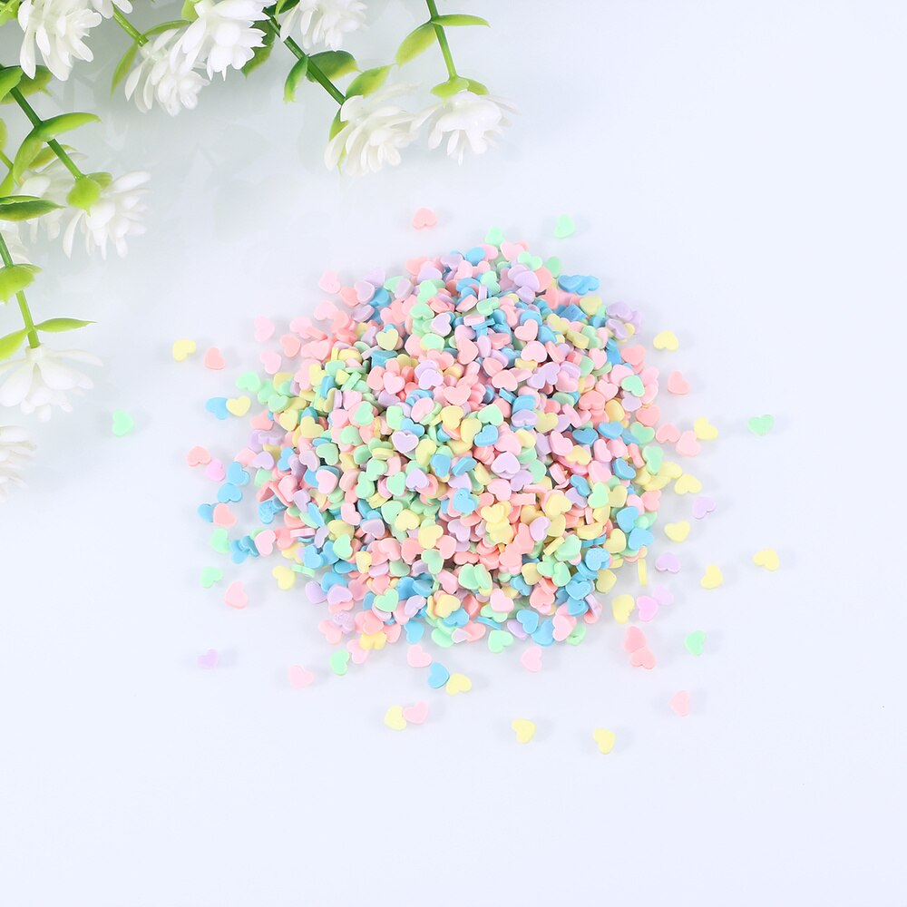 100 G/pak Mini Candy-kleurige Klei Ronde Vorm Spri... – Grandado