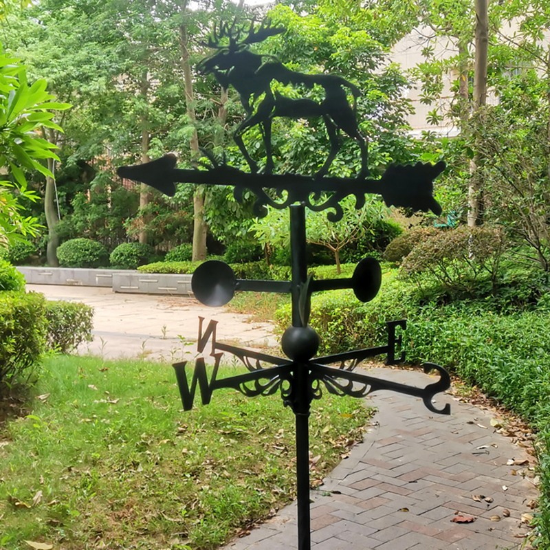 Elk Weather Vane Stainless Steel Wind Vane For Hou... – Grandado