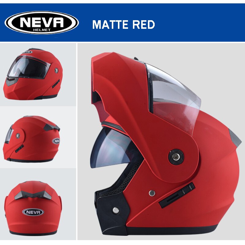 Volledige Gezicht Motorfiets Helm Casco Moto Modul... – Vicedeal