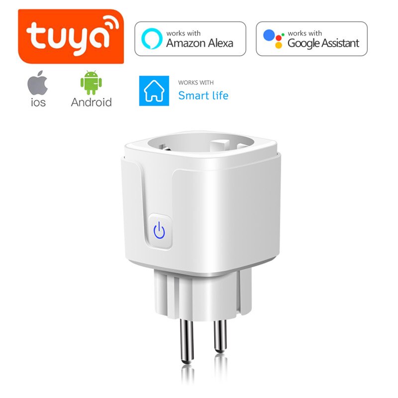 Smart WiFi Plug Adaptor 16A Power Monitor Socket O... – Grandado