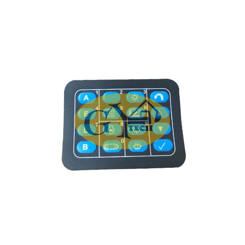 PC200-7 7835-12-3007 Bagger Monitor aufkleber für Komatsu Bagger ...