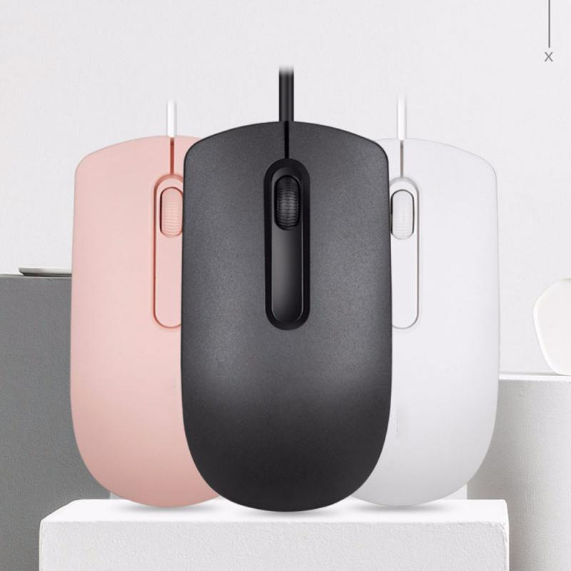 Wired USB Optical Mouse 3 Colors SOUND/MUTE 1200dp... – Grandado