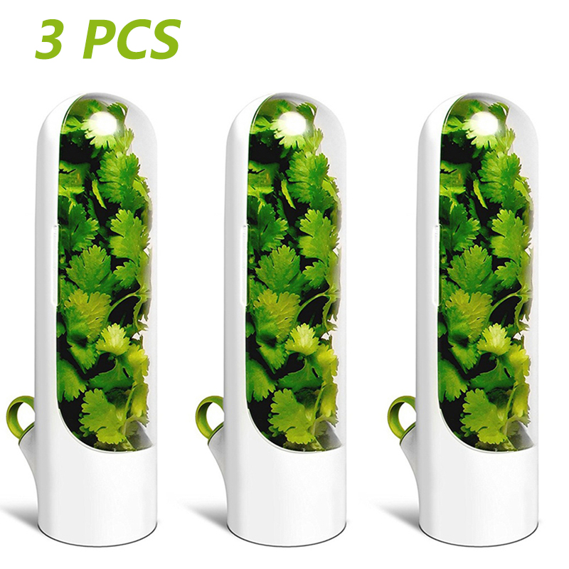 3pcs Premium Herb Saver Herb Storage Container Hom... – Grandado