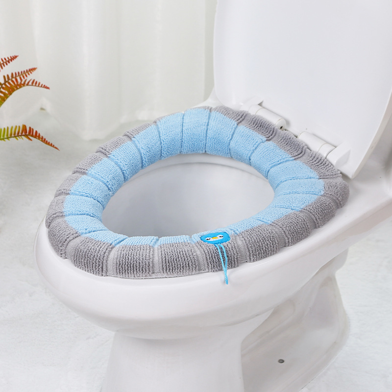 Toilet Cushion Household Thickened Plush Toilet Cu... – Vicedeal