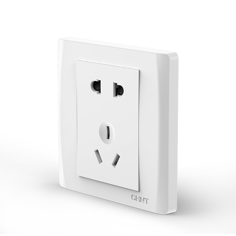 Pure White Electric Power Wall Outlet AC250V 10A E... – Grandado