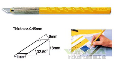 Tillverkad i japan olfa standard konstkniv ak -1 m... – Grandado