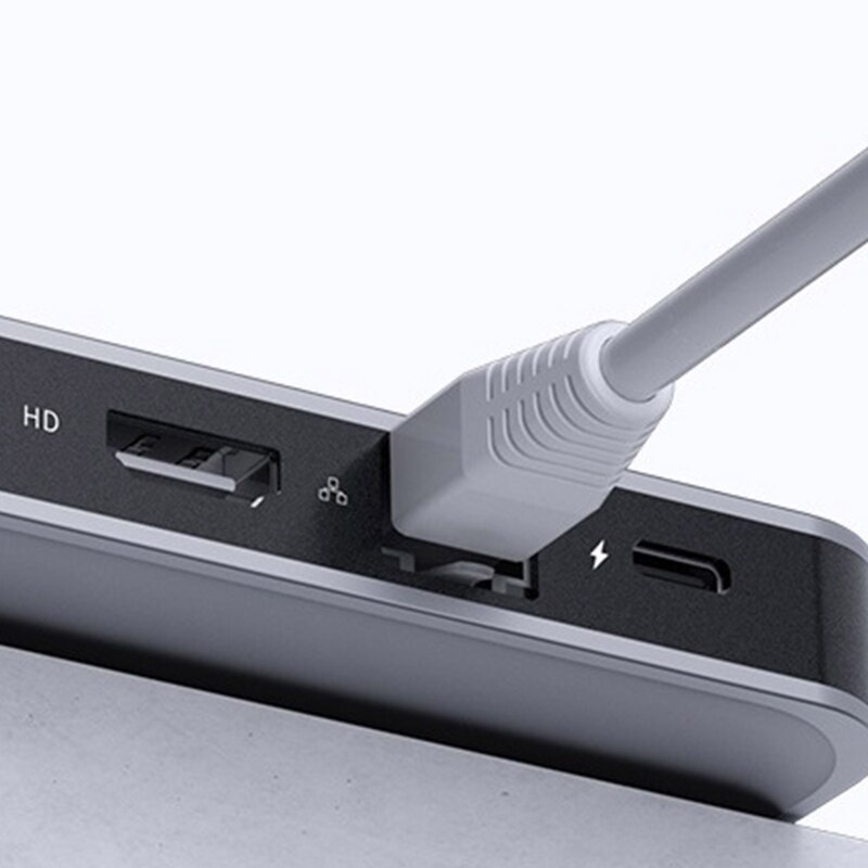 Usb C Hub 10 In 1 Aluminium Usb C Dock Station Met... – Vicedeal