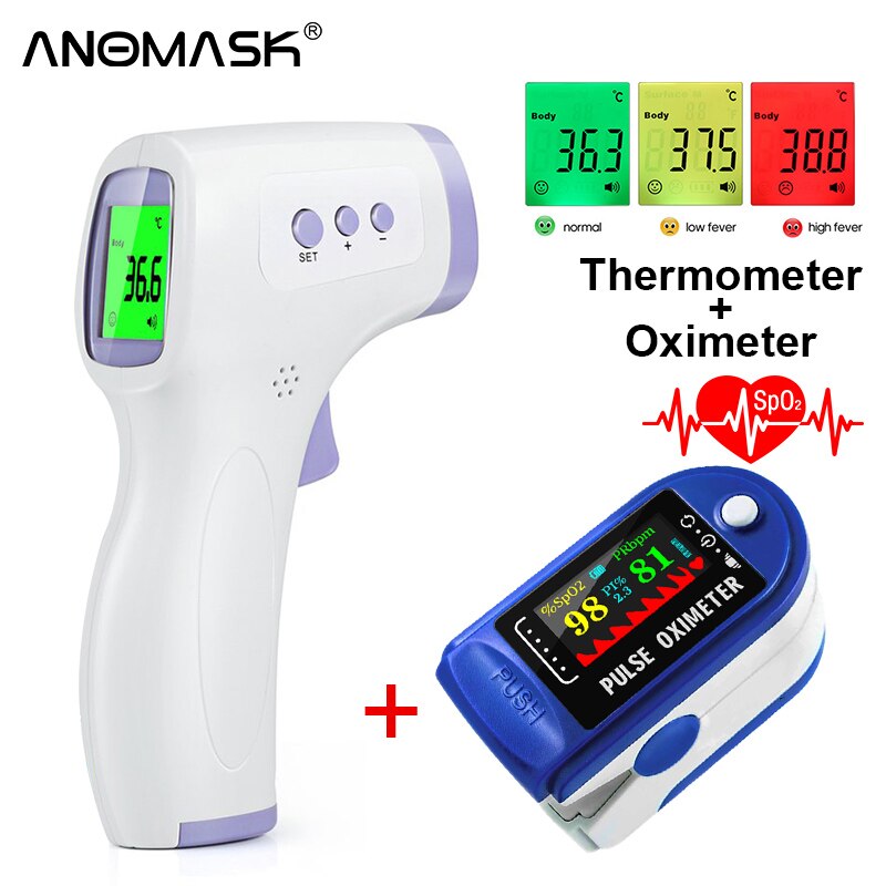 Fingertip pulse oximeter Health monitor SPO2 PI PR... – Grandado