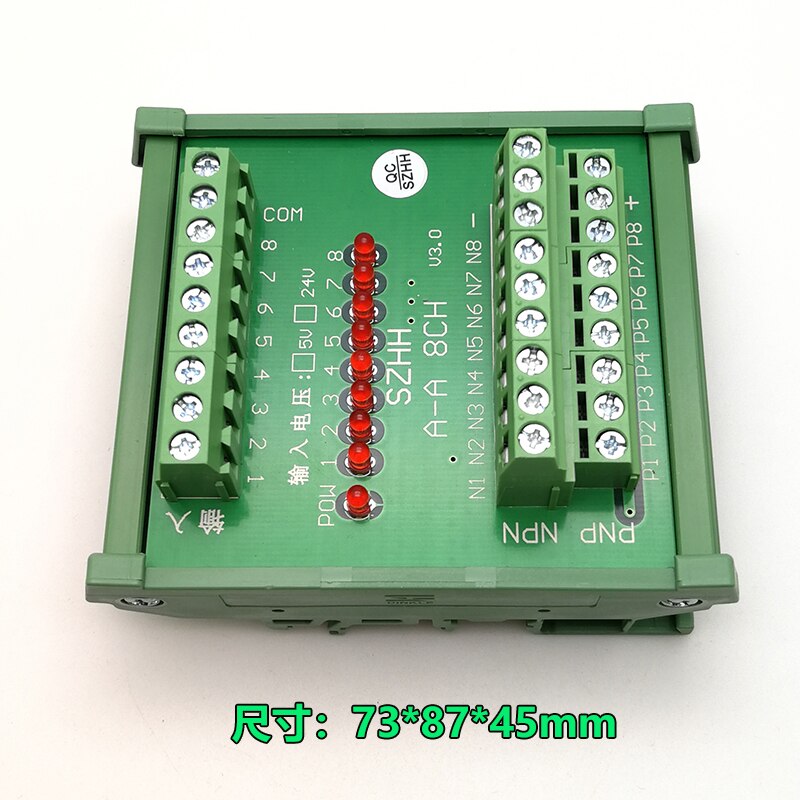 A-A 8CH Optocoupler Isolation Board Terminal Block... – Grandado