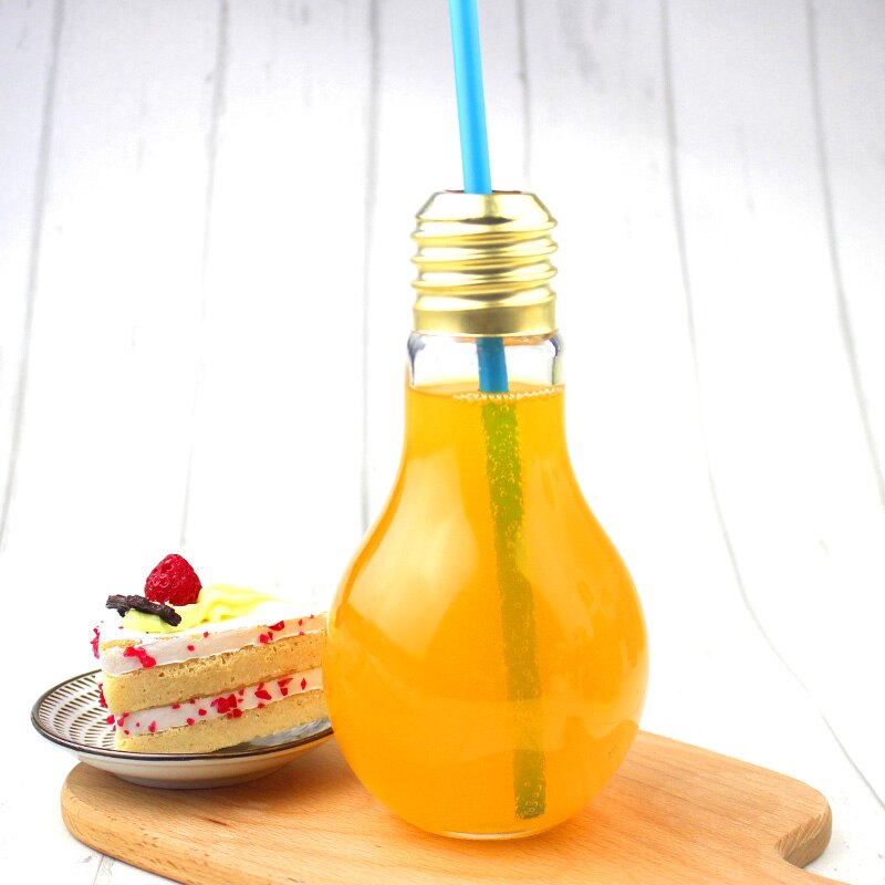 *Cafe Pub* Bulb Beverage Bottles Light bulb glass ... – Grandado