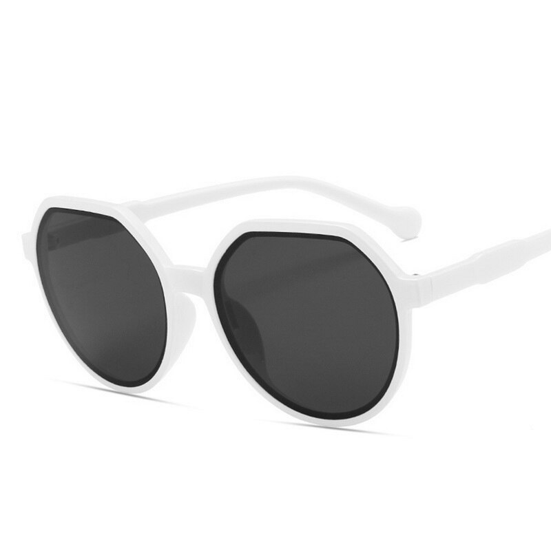 Sunglasses Trends Retro Big Box Round Glasses Lens... – Vicedeal