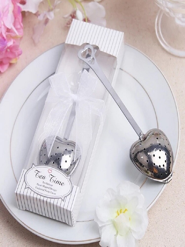 Stainless steel heart shape tea infuser tea ball n... – Grandado