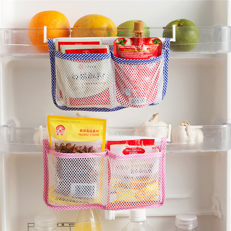 Kitchen Refrigerator Hanging Storage Bag Food Orga... – Vicedeal