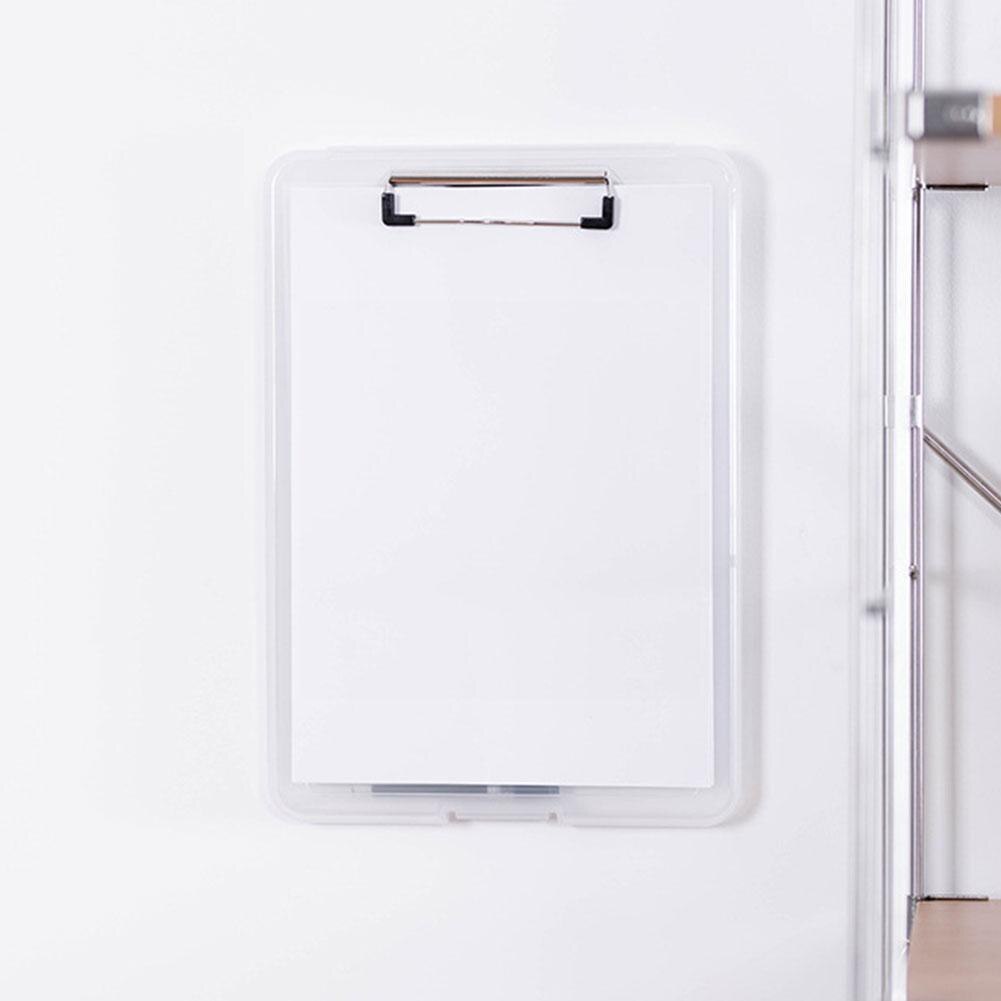 A4 Bestand Houder Plaat Doos Klem Memo Clip Docume... – Vicedeal