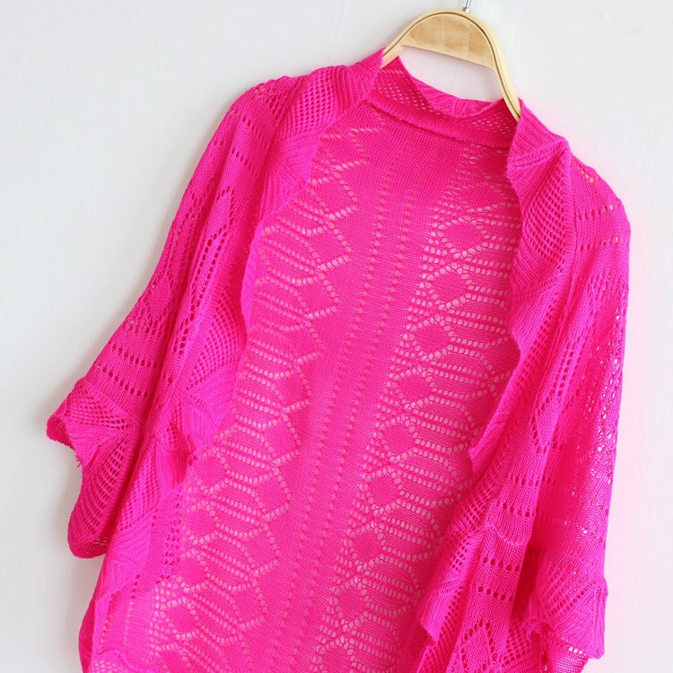 Spring thin cardigan cutout sweater Female cape ai... – Vicedeal