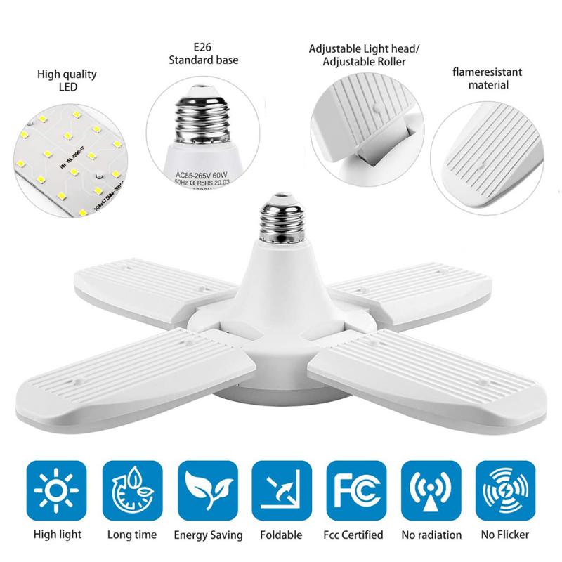 LED Garage Lichter Verformbaren 38W LED Keller Lic... – Grandado