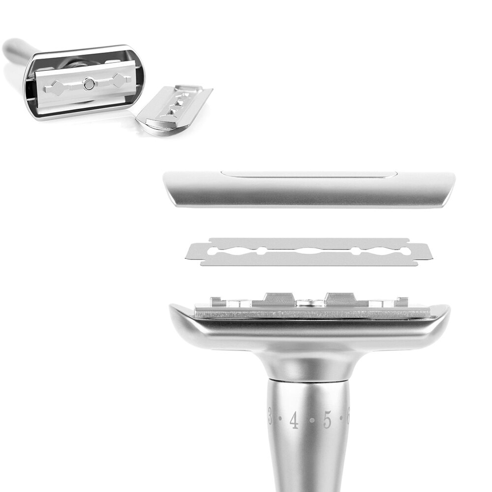 Adjustable Safety Razor Double Edge Classic Mens S... – Grandado