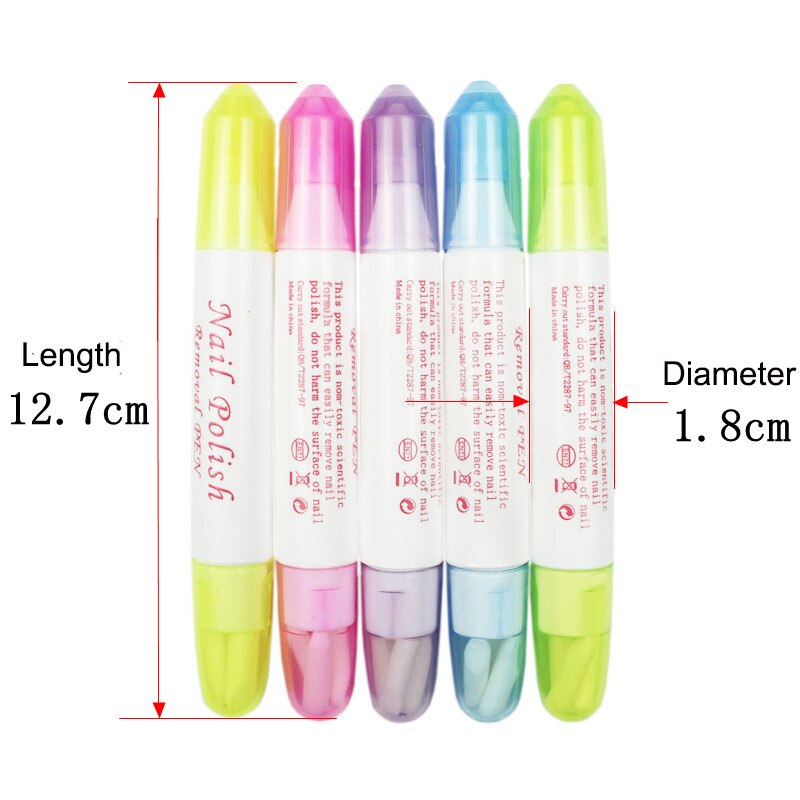 1 Pc Nail Art Corrector Pen Remove Mistakes + 3 Ti... – Grandado
