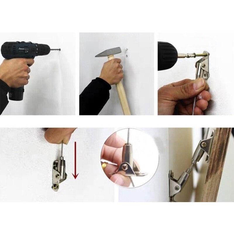 1 set Safety Anti-Tip Adjustable Straps Wire Fixin... – Vicedeal