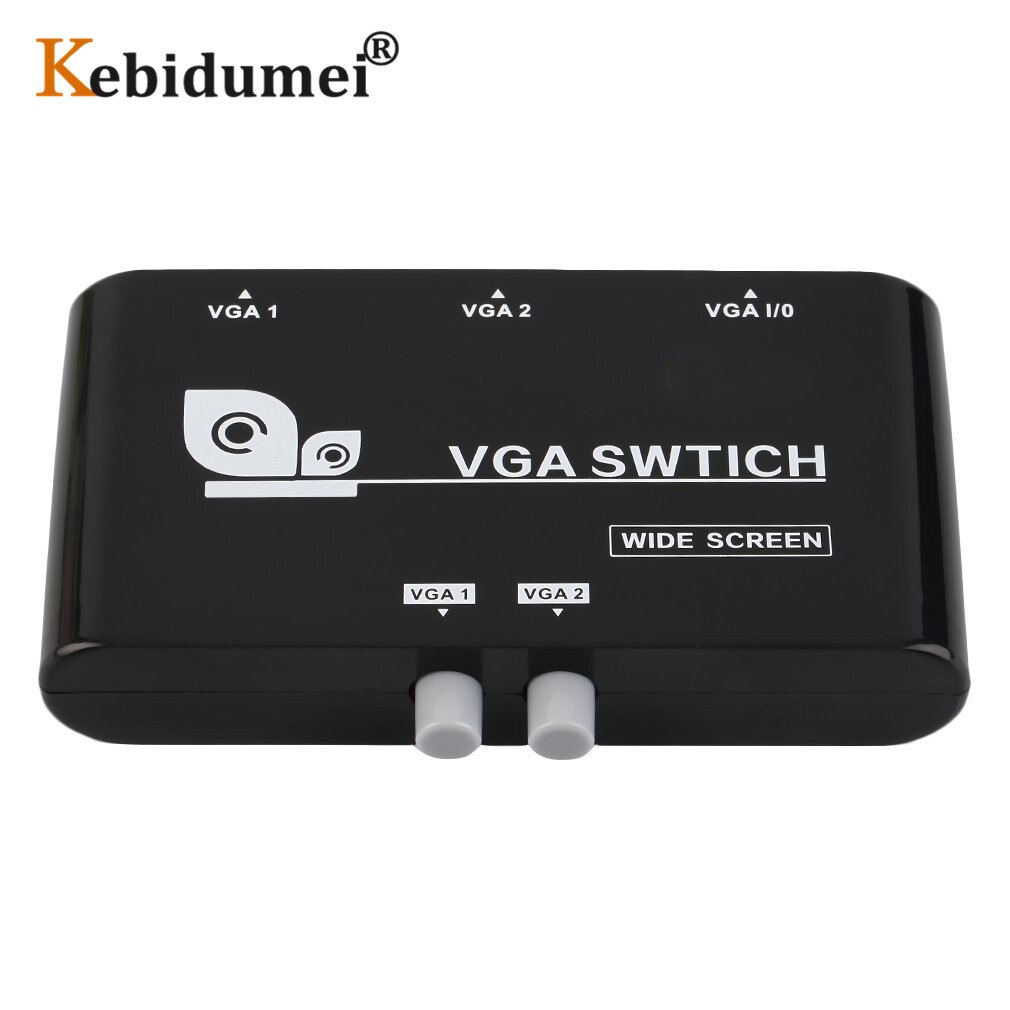 Mini 2 Port VGA Selector Box Multiple Inputs VGA/S... – Grandado