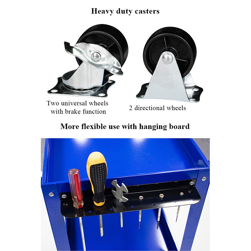 Tool cart multifunctional shelf layer hand push to... – Grandado