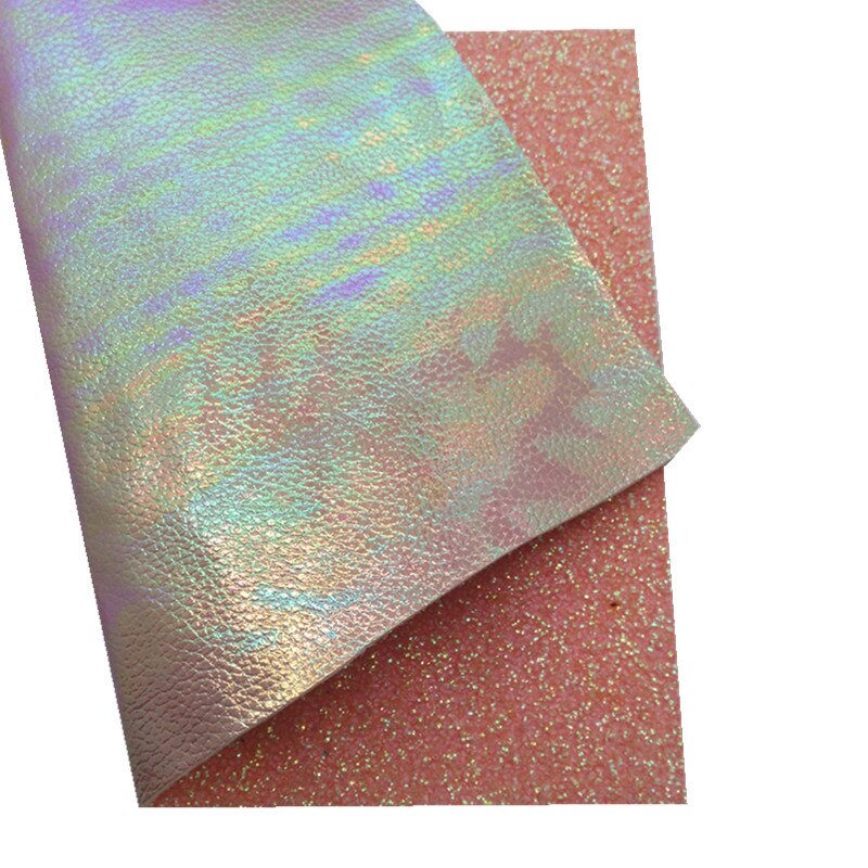 Double Sided Pink Glitter Leather Matching with Ir... – Vicedeal