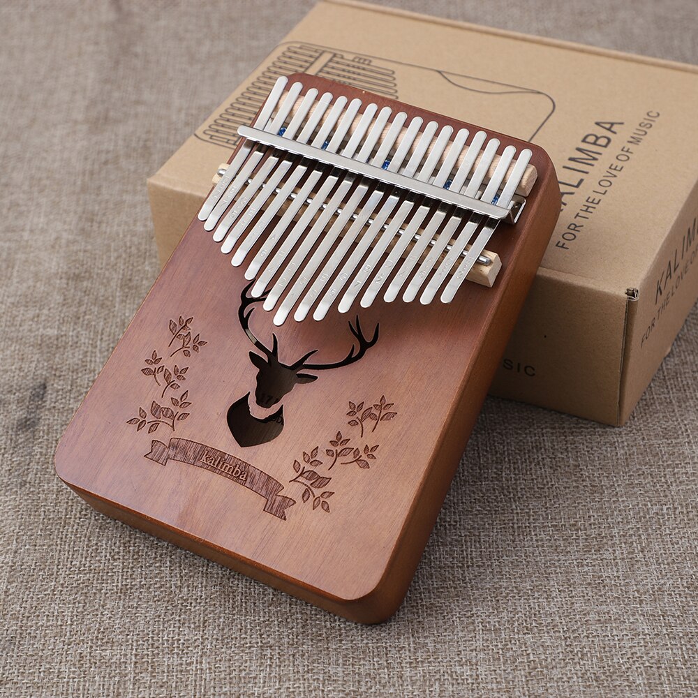 Kalimba 17 tangentfinger tumme piano mbira musiklå... – Grandado