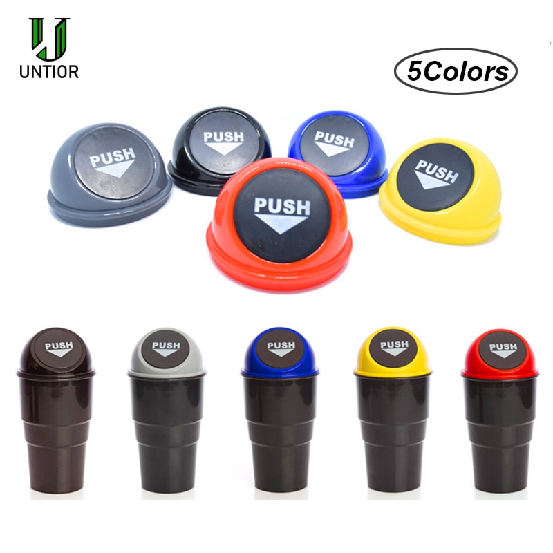 UNTIOR Kunststoff Auto Papierkorb Müll Eimer Halte... – Vicedeal