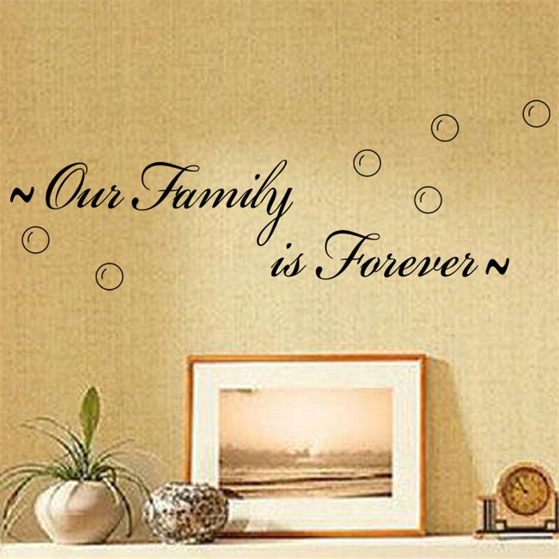 Our Family Is Forever Vinyl Wall Art Decals Quotes... – Grandado