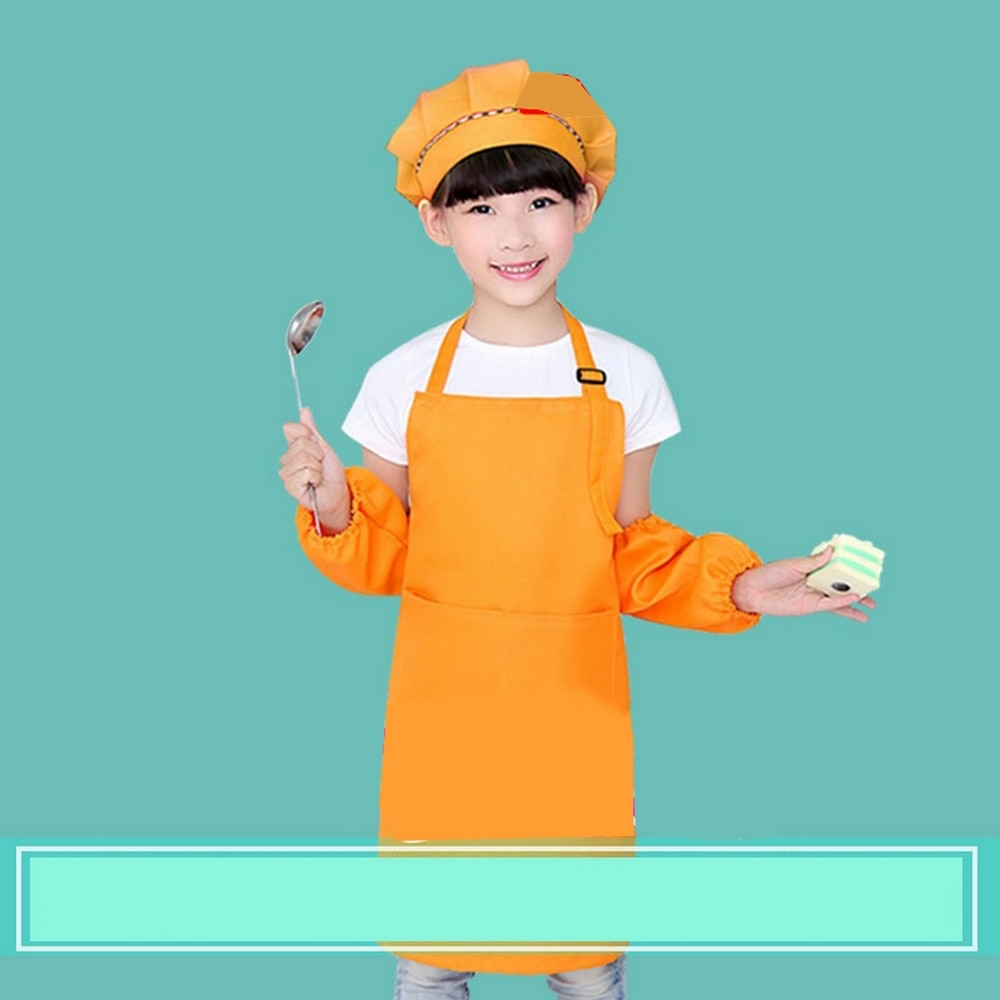 Kid Chef Hat Children's Baking Hat Cute Girls Boys... – Grandado