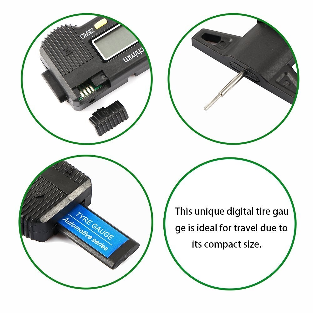 Auto Digitale Tyre Loopvlak Diepte Tester Gauge 0-... – LovingPrices