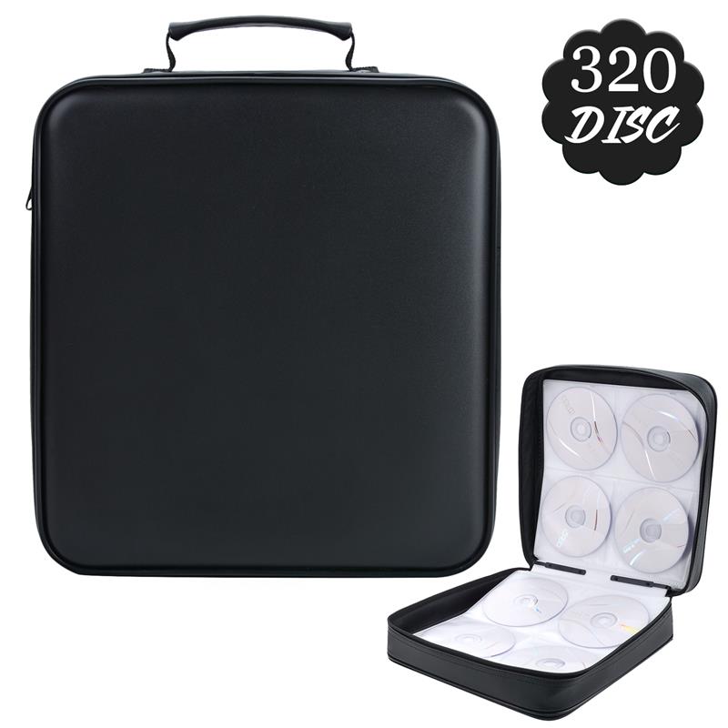 Bageek 1pc CD Carrying Case 320 Capacity Discs Sto... – Grandado