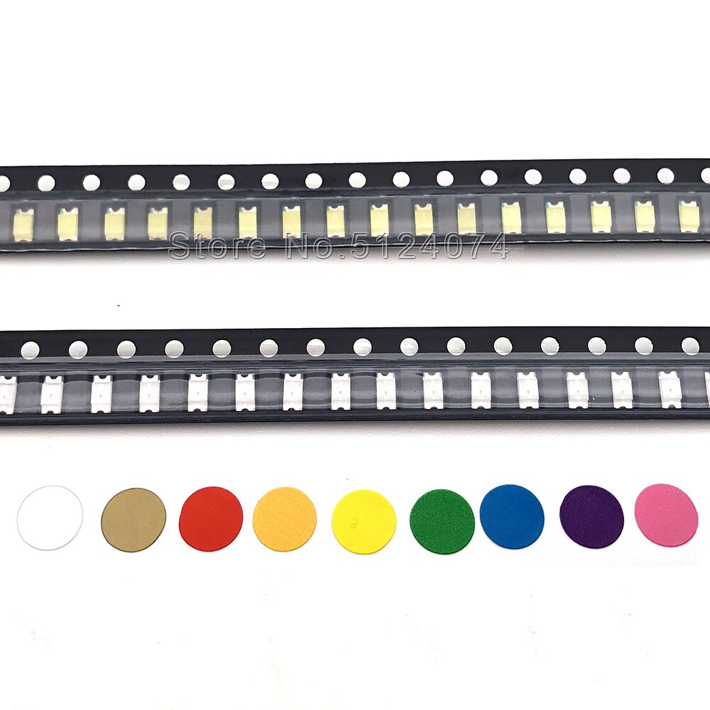 100pcs LED 1206 3216 SMD bead Warm White/Cool whit... – Grandado